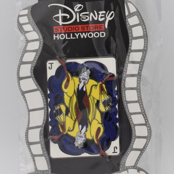 DSSH | Other | Dssh Cruella Playing Card Pin New | Poshmark